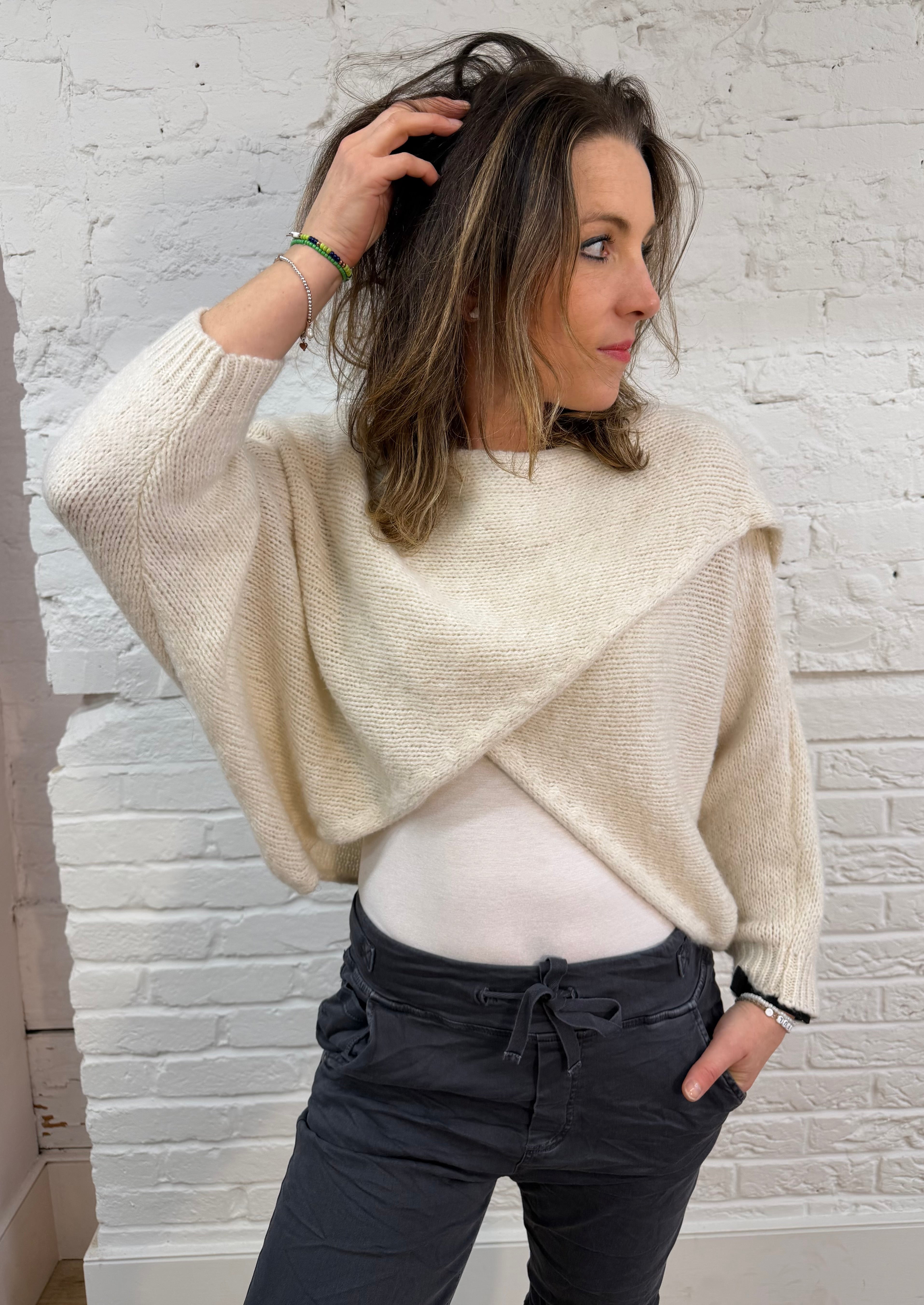 The Cosy Crossover Jumper – Luna UK