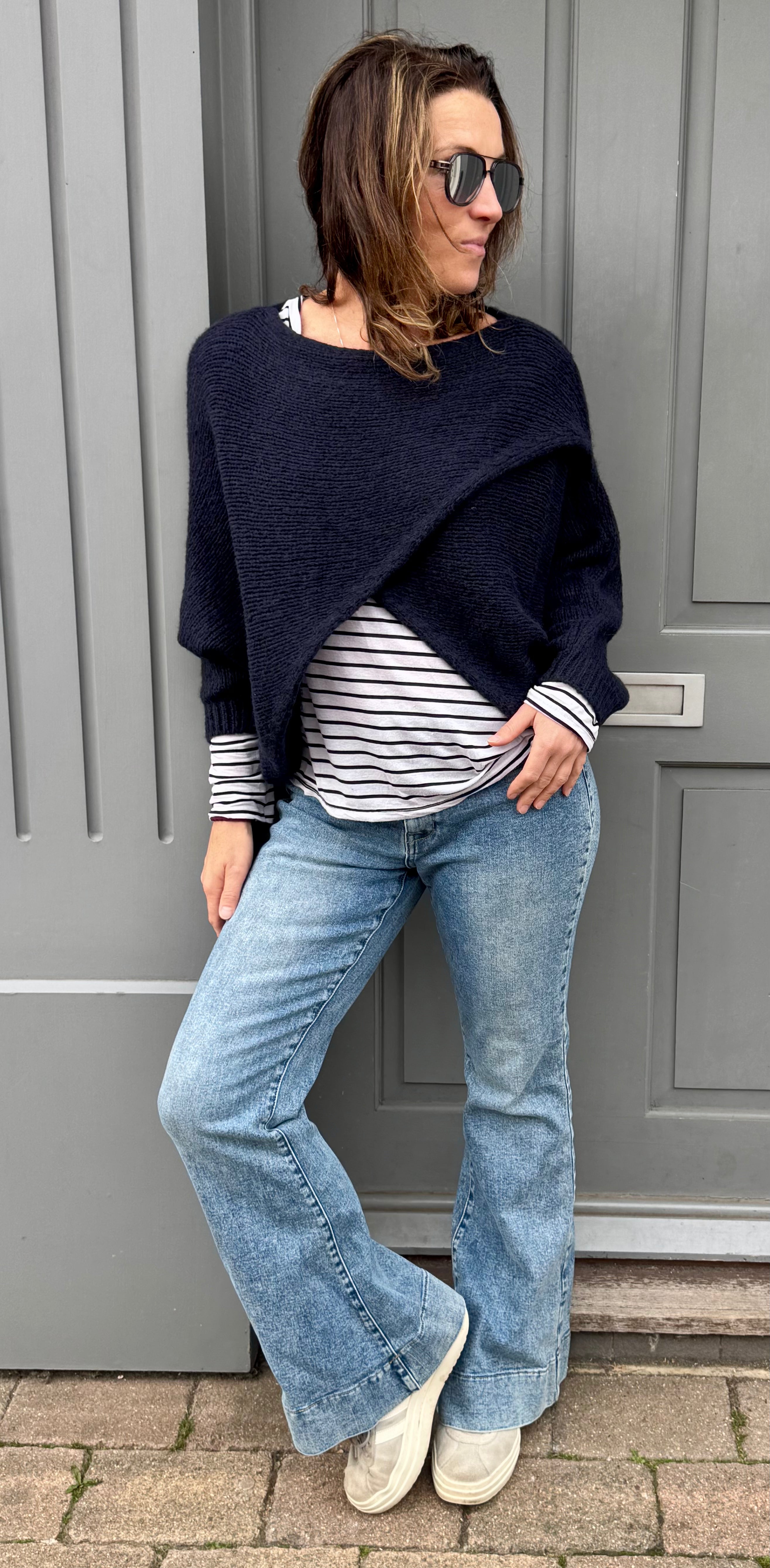 The Cosy Crossover Jumper – Luna UK